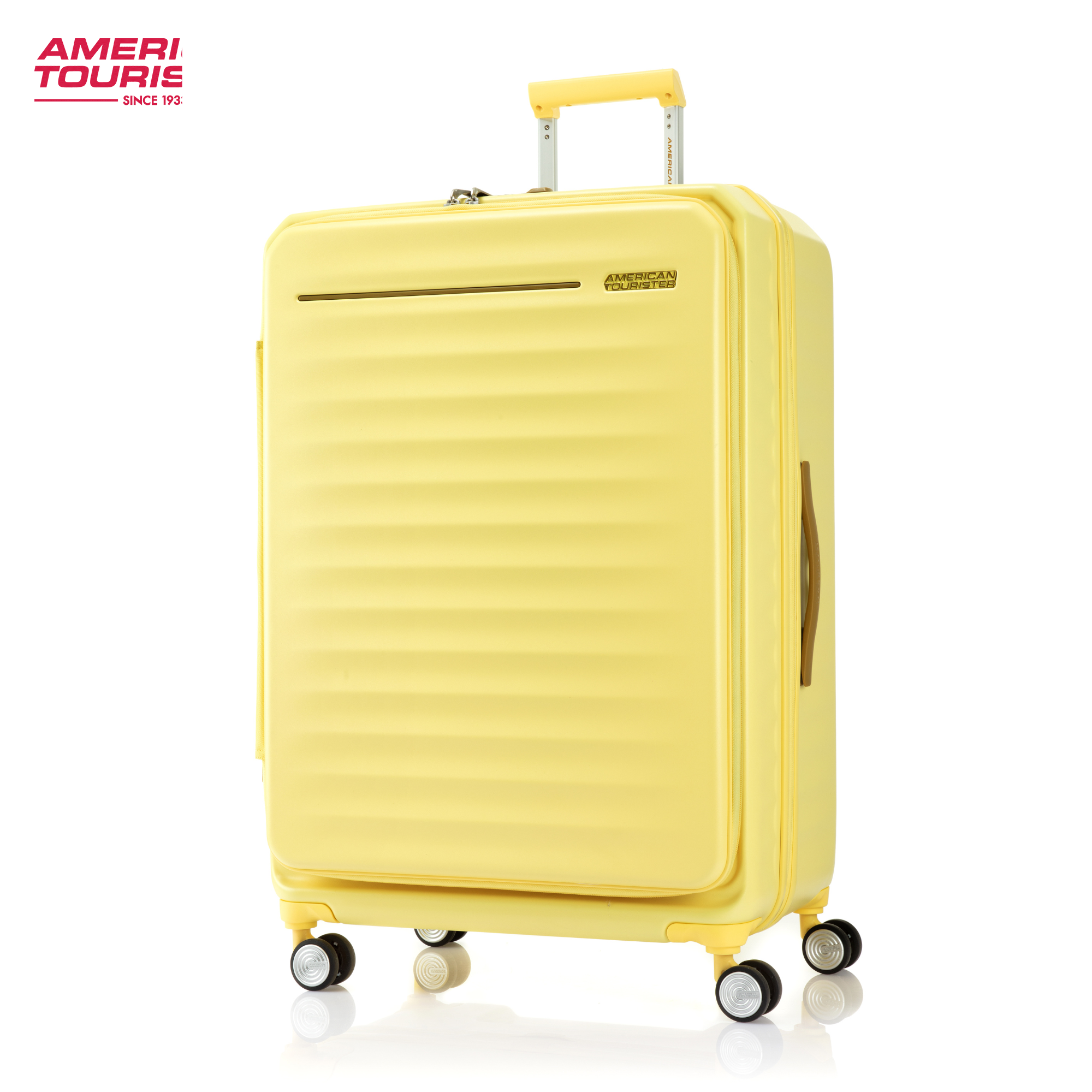 American Tourister Frontec Spinner 79/29 Exp Tsa Am (Lemonade) | Lazada PH