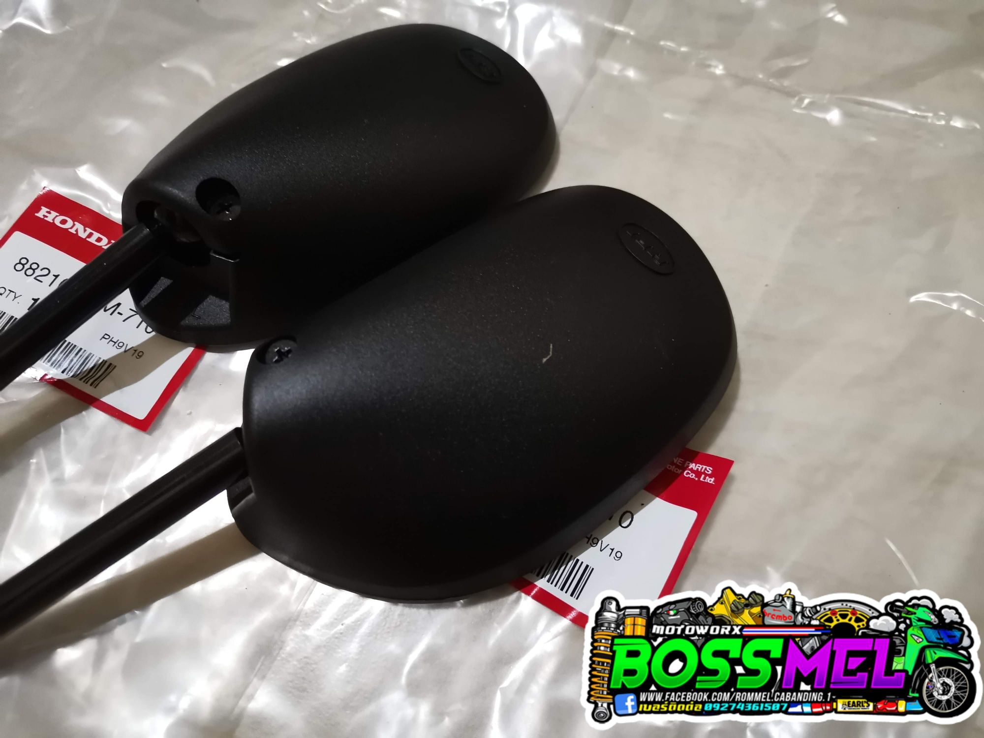 Genuine Side Mirror Set -Wave 125/Wave 100/Xrm 125/Dash 110 | Lazada PH