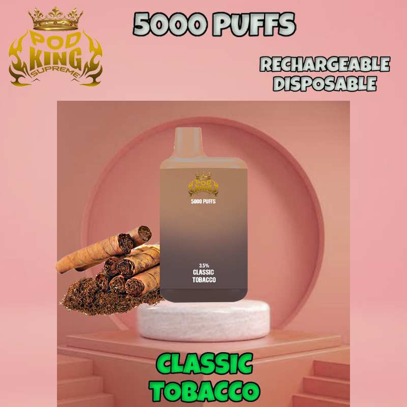 POD KING SUPREME 5000 PUFFS RECHARGEABLE | Lazada PH