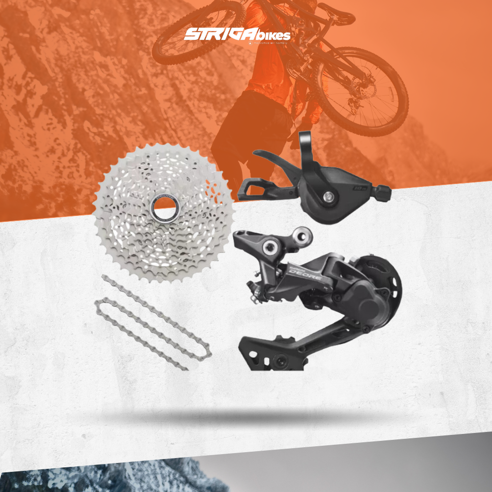 Shimano Deore M4100 Upgrade Kit with Chain | Lazada PH