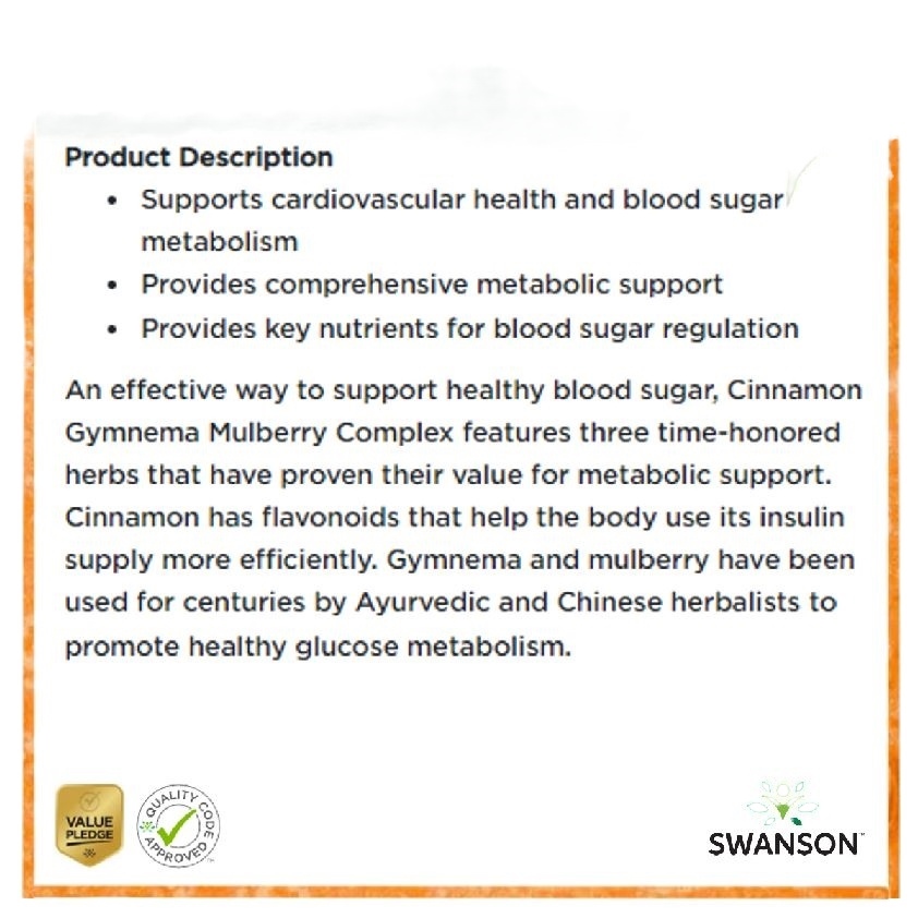 COD Cinnamon Gymnema Complex 120 caps | Lazada PH
