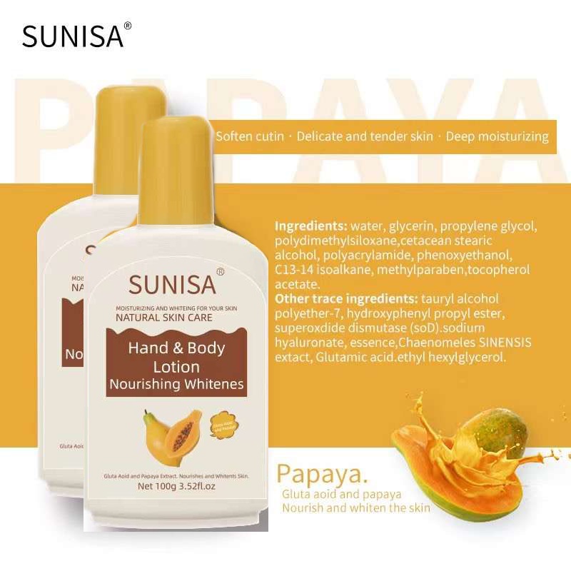 "H&Z SHOP" ( BUY 1 TAKE 1 ) SUNISA HAND AND BODY LOTION 100G | Lazada PH