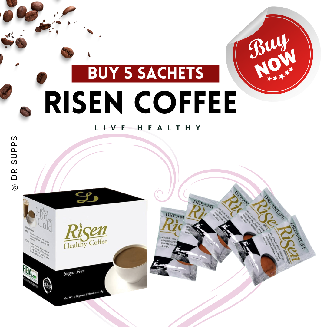 5 SACHETS / ORIGINAL / RISEN COFFEE | Lazada PH
