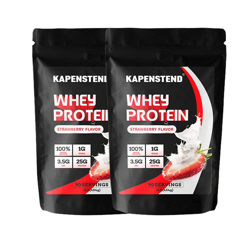 Whey Protein Powder, Strawberry Flavor, Protein Powder for Muscle ...