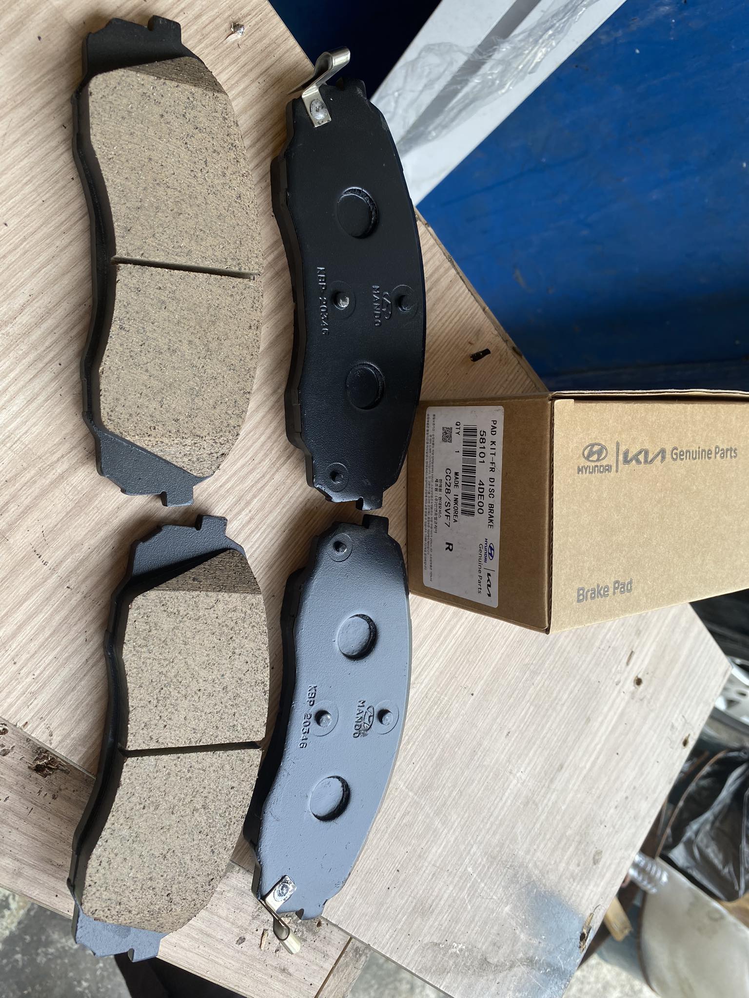 BRAKE PADS FA 58101-4DE00/58101-4HA10 GRAND STAREX 2007-2017 / H1 ...