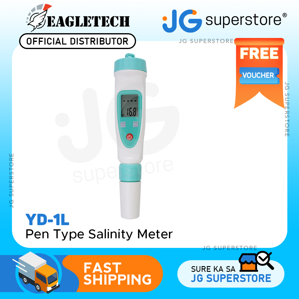 Eagletech YD-1L Portable Salinometer Seawater Salinity Measurement ...