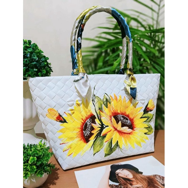 Hand painted Bayong Bag - SMALL with ZIPPER/ Gift Idea For Her | Lazada PH