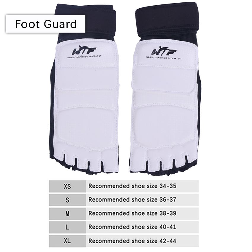️【Same Day Delivery】【Hand/Foot】Taekwondo Leather Hand Gloves Sparring ...