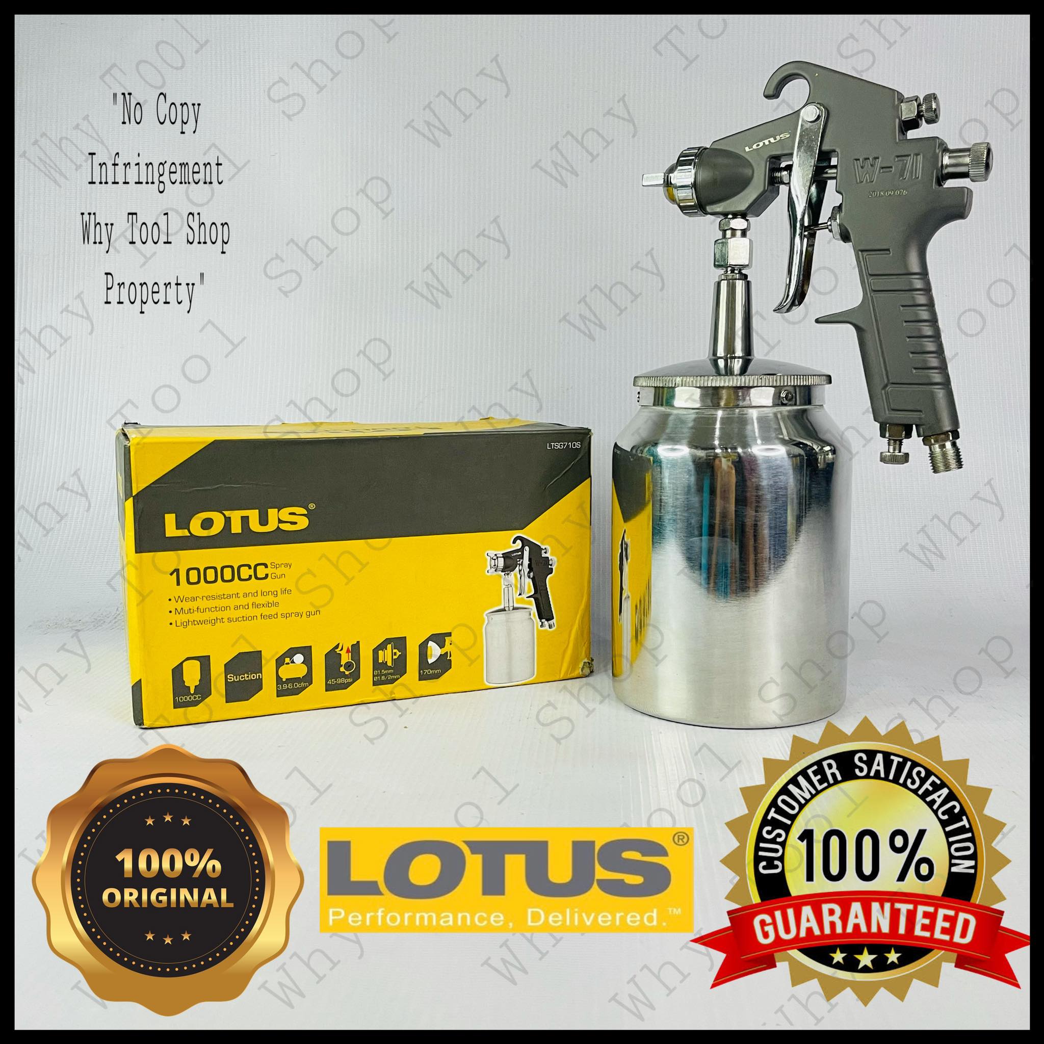 LOTUS Spray Gun 1000CC 2MM 60PSI | Lazada PH