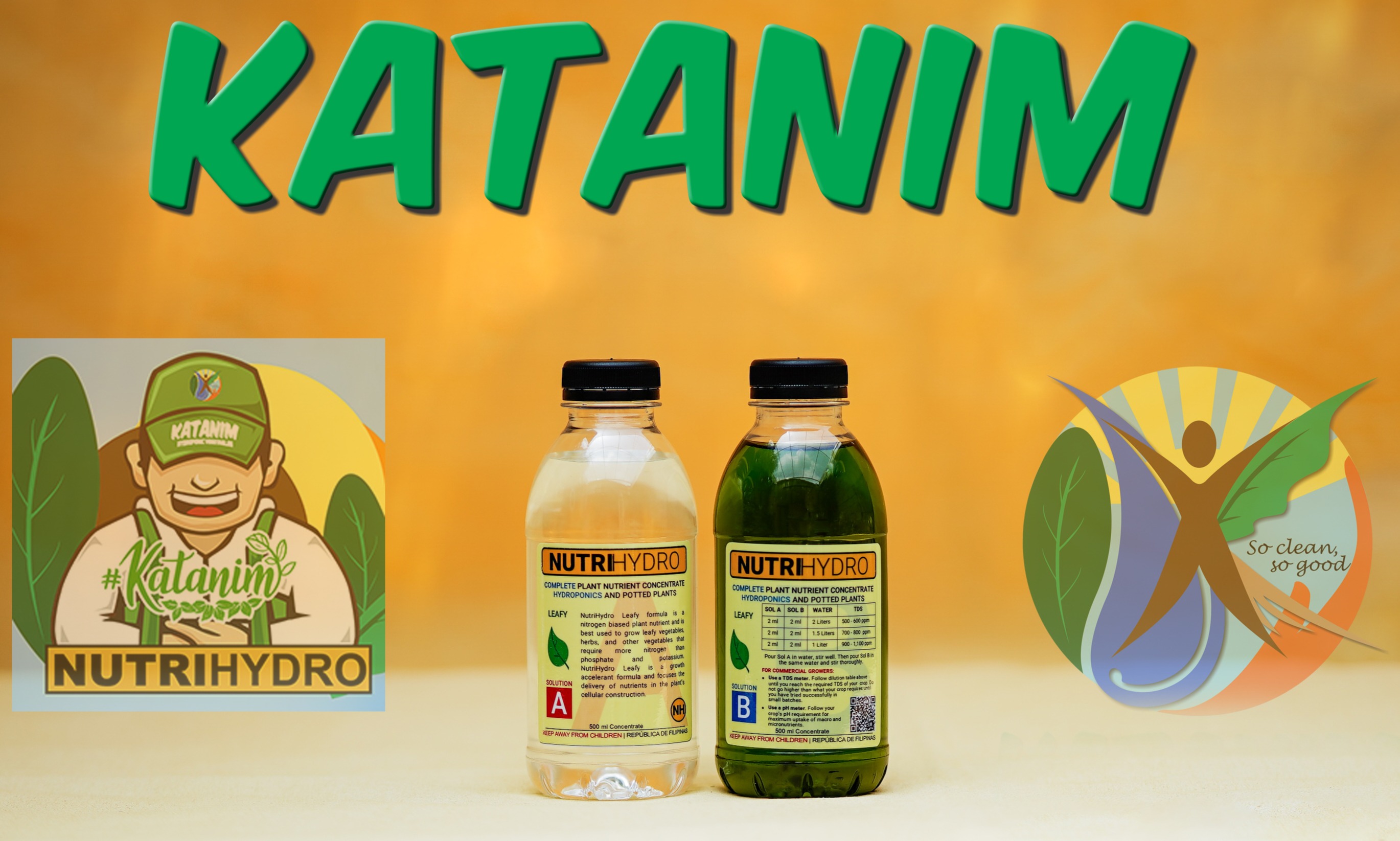 Leafy Greens Nutsol 500 mL | NutriHydro Nutrient Solution for ...