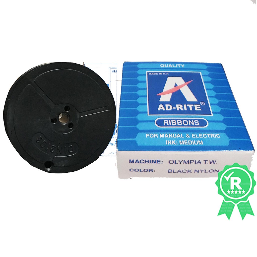 AD-Rite Ribbon for Typewriter Color Black | Lazada PH