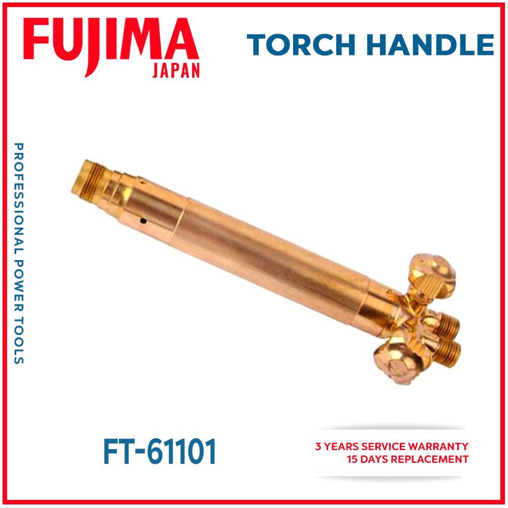 Fujima Torch Handle Welding Cutting Kit Solid Brass Built-in Reverse ...