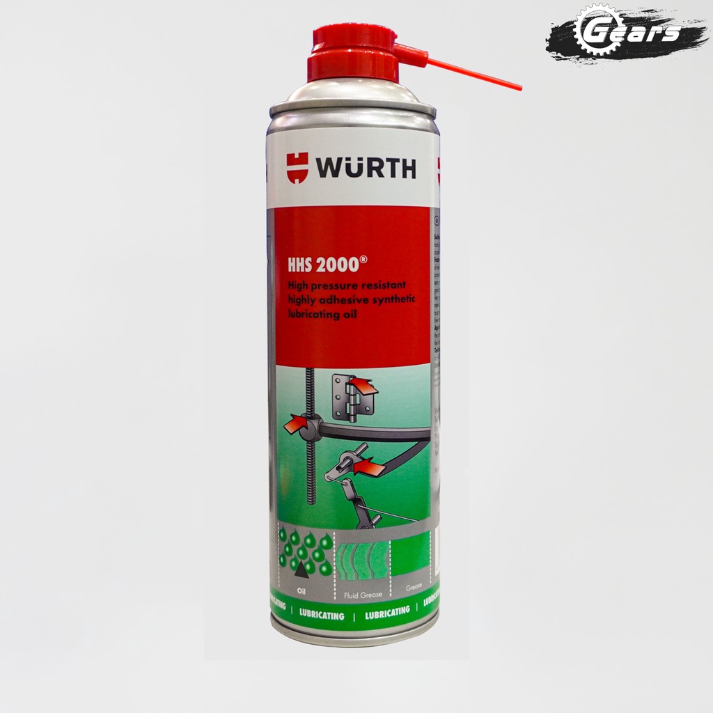 Immediate delivery Wurth Hhs 2000 Multi Purpose Grease 500Ml | Lazada PH