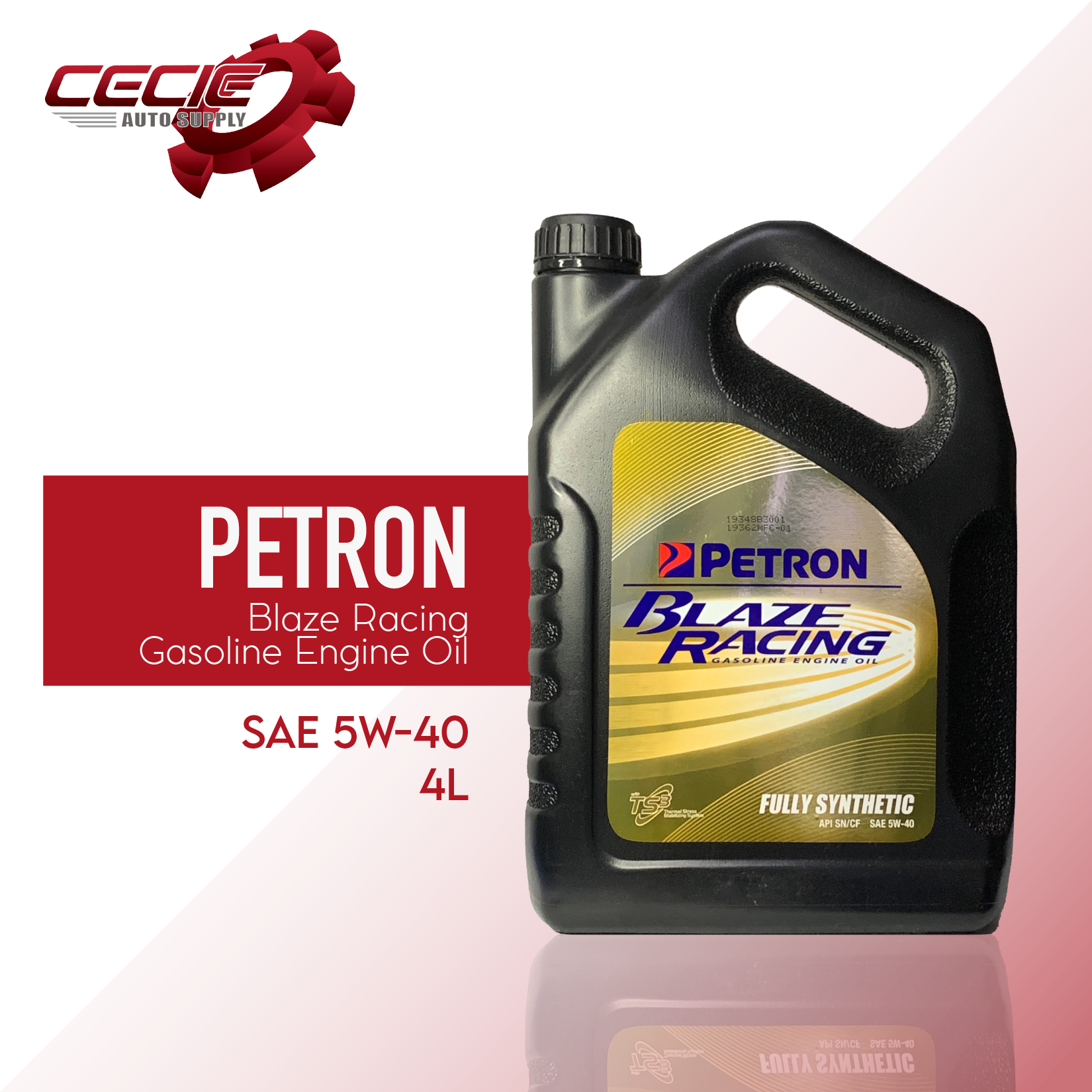 Petron Blaze Racing Fully Synthetic 5W-40 4L | Lazada PH