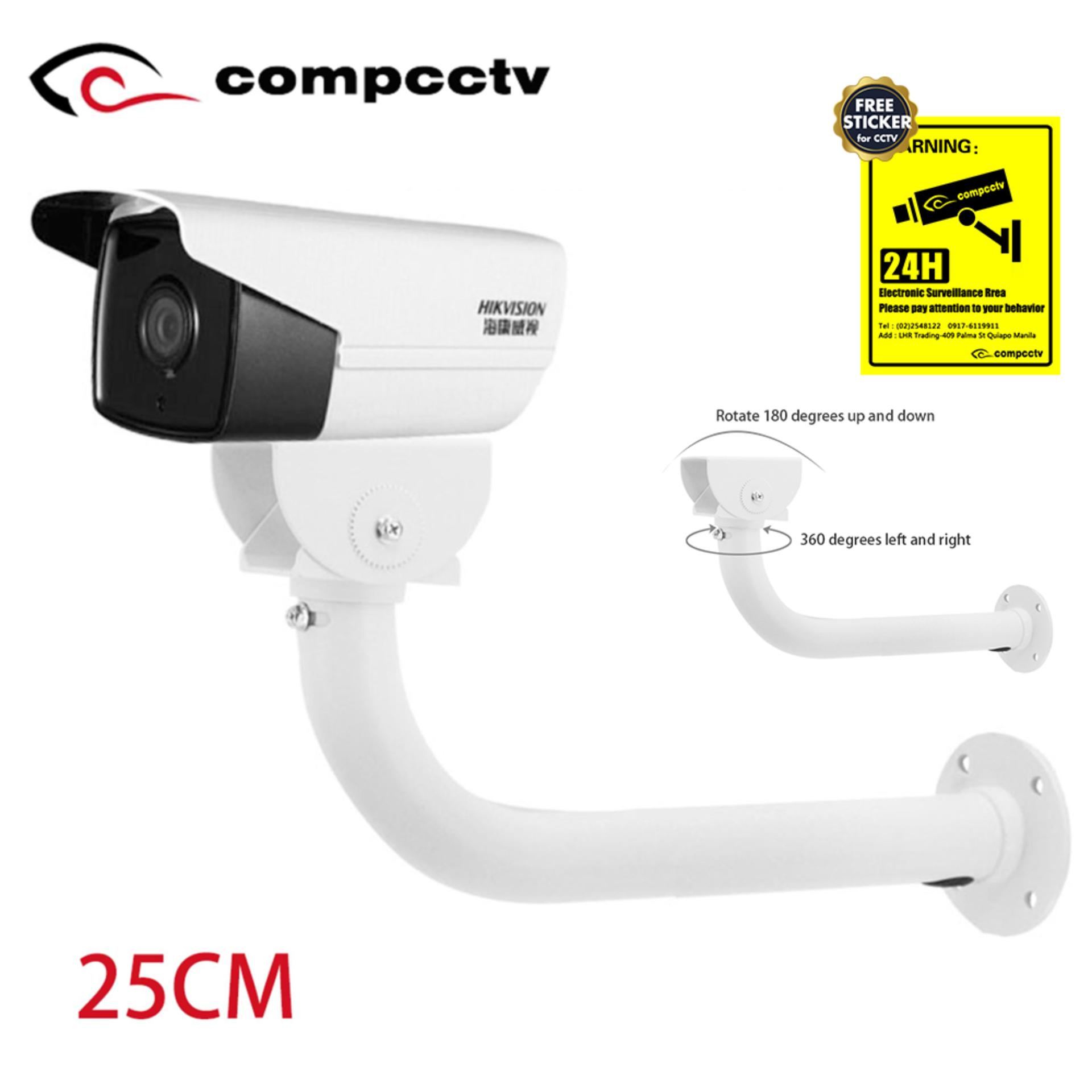Compcctv SMT-L38-20, SMT-L38-30 Type L Telescopic Bracket Diameter 38mm ...