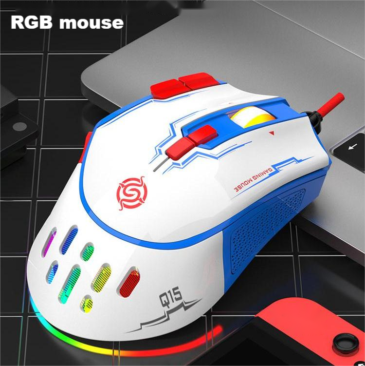 FIREWOLF macro definition mechanical gaming mouse Q15 | Lazada PH