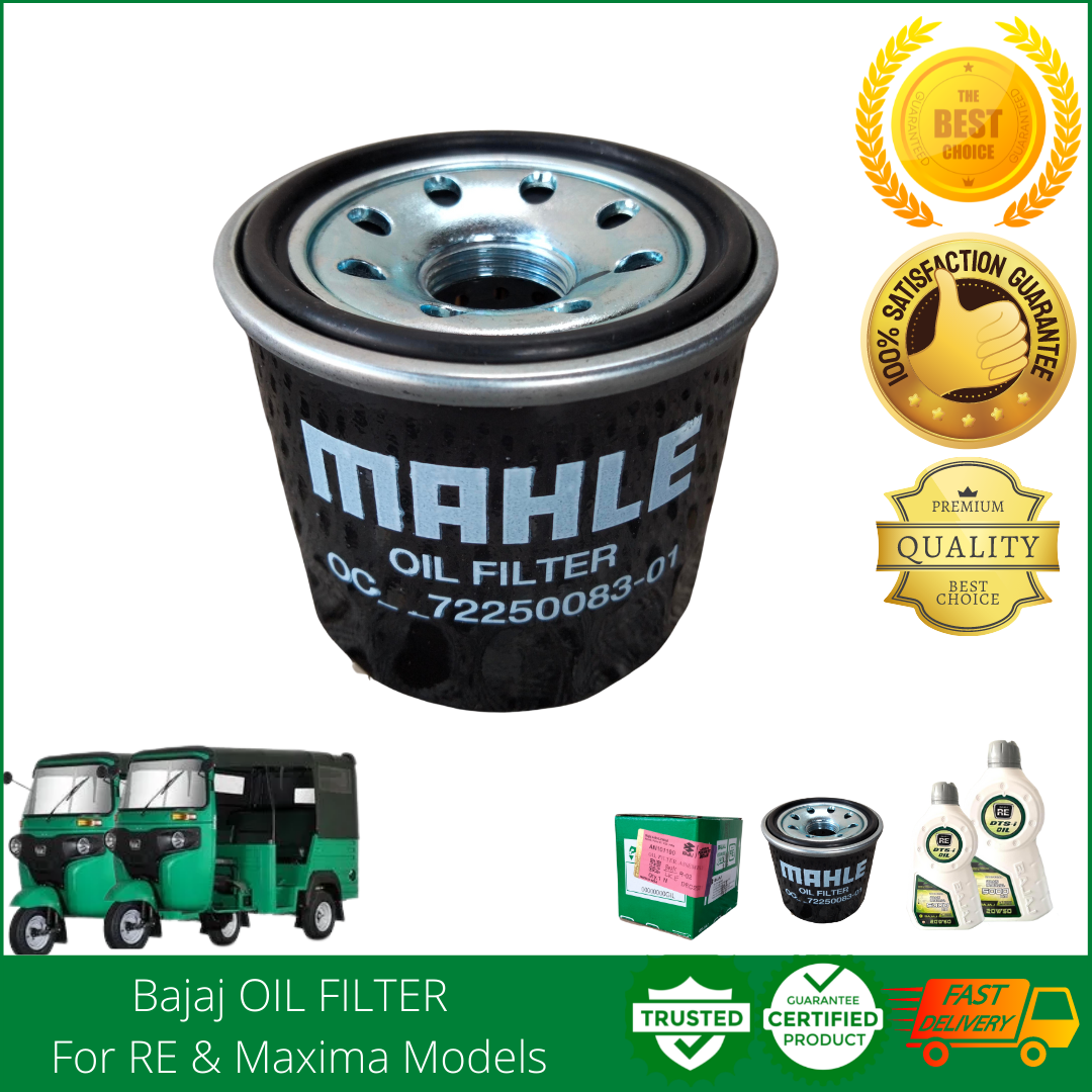 Original Bajaj Oil Filter Assembly for RE & Maxima Models 🛺 🛺🛺 Quality ...