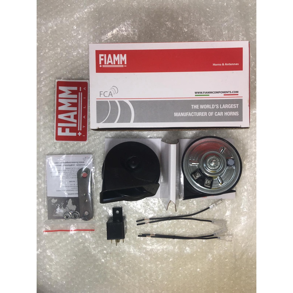 FIAMM Snail Type Horn AM80SX with relay | Lazada PH