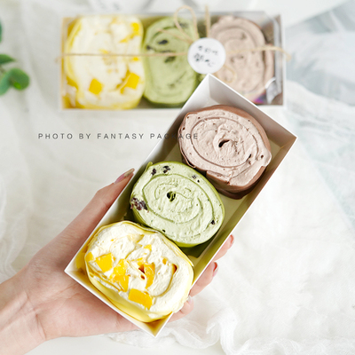 Internet Sensation Cake Hug Roll Towel Swiss Roll Daifuku Packing Box ...