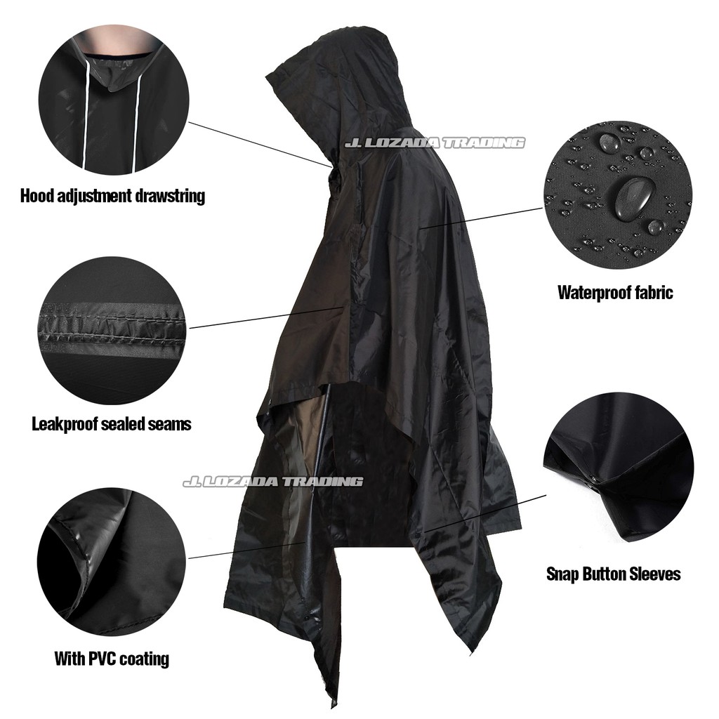 motowolf raincoat (NEON GREEN) PONCHO KAPOTE MOTORCYCLE RIDER RAINCOAT ...