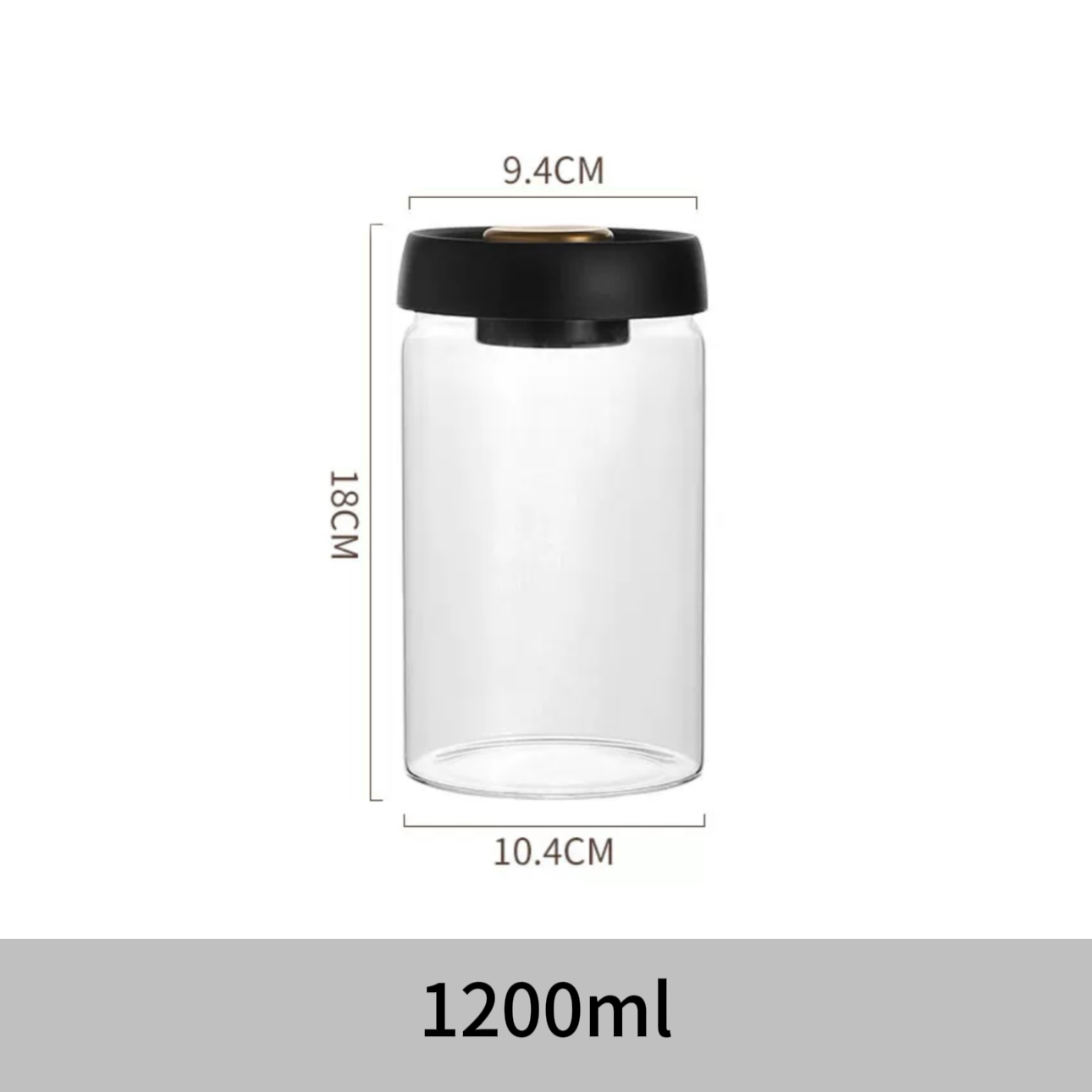 DXL Coffee Cans Vacuum Food Grade Sealed Cans Glass Storage Cans Coffee ...