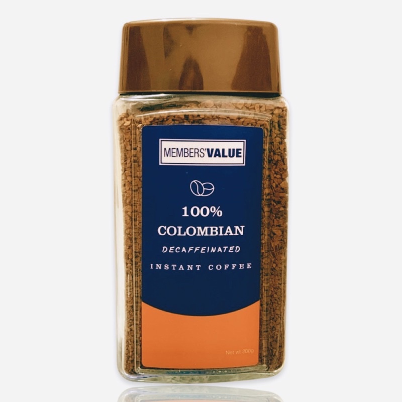 Members Value 100% Columbian Instant Coffee 200g - REGULAR or ...