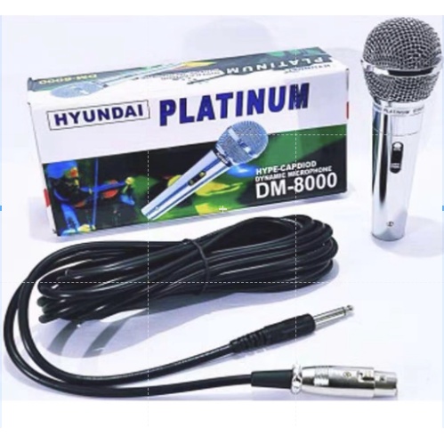 magic sing microphone 100 Original Lucky Platinum Karaoke KS-5000 High-End Dynamic Wired Mic ...