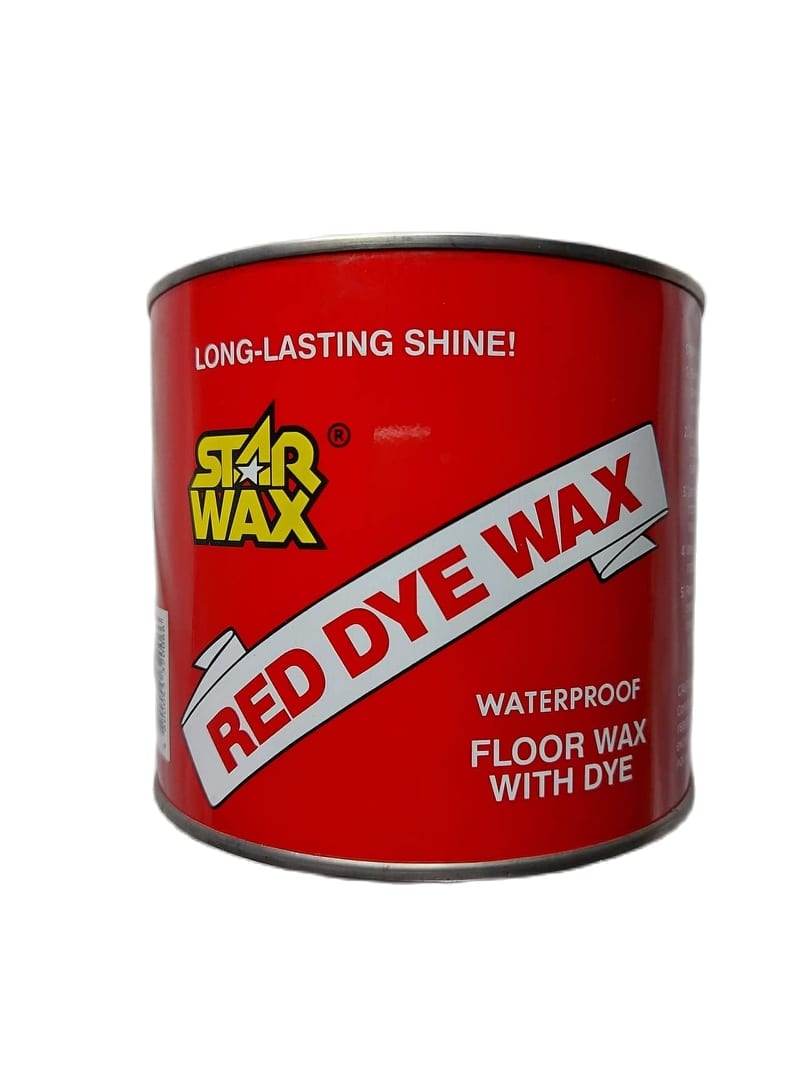 STAR WAXWATERPROOF FLOORWAX COLORLESS/RED DYE WAX (450 GRAMS) | Lazada PH