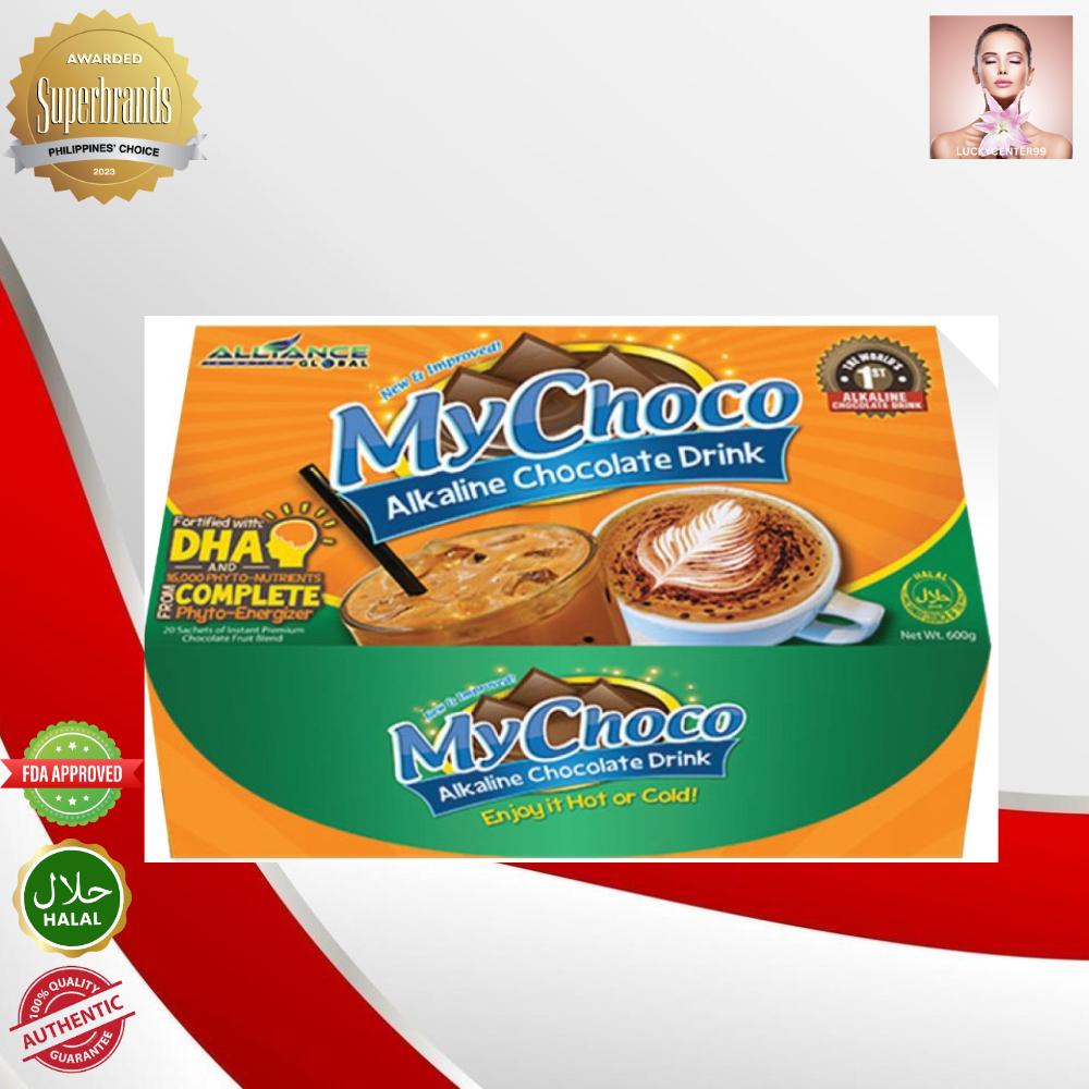 My Choco (Alkaline Chocolate Drink 20 sachets) | Lazada PH