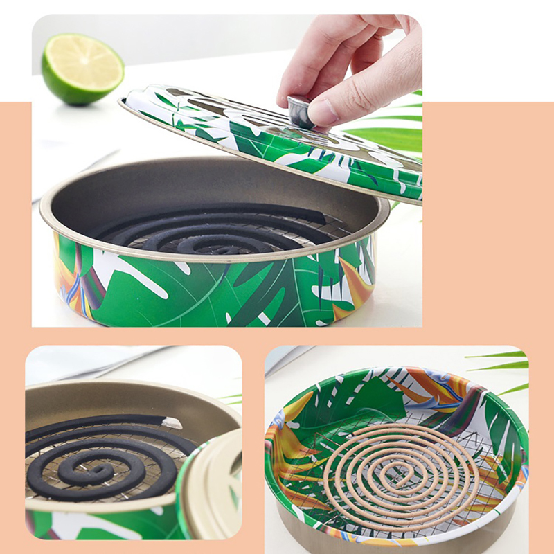 Mosquito Coil Holder Portable Mosquito Incense Burner for Home Outdoor ...