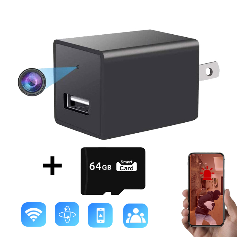 HD 1080P Hidden Smart Camera Mini Camera Wifi Portable Pinhole S-py ...