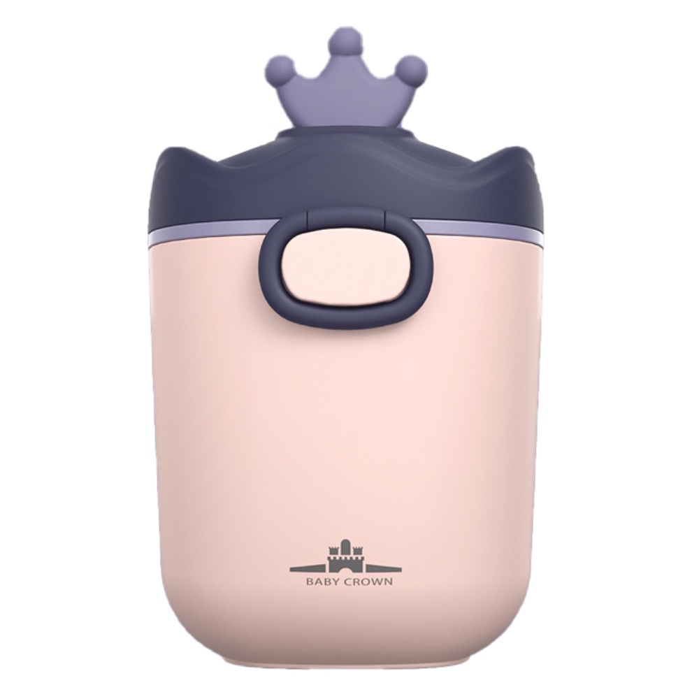 Crown Shape Baby Milk Powder Box Portable Large Capacity Milk Powder ...