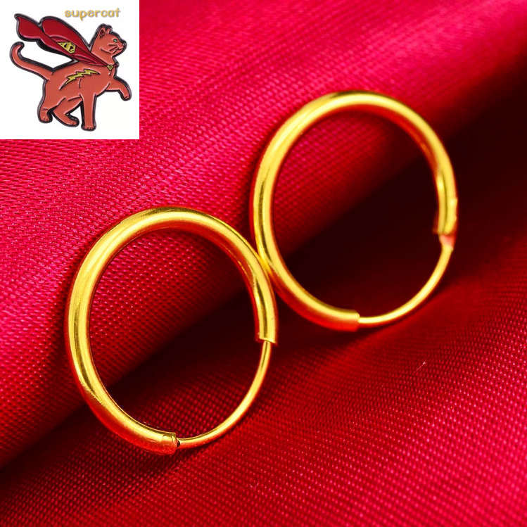 [Ready stock] New Arrival Saudi Gold 18k Pawnable Legit Earrings Female ...