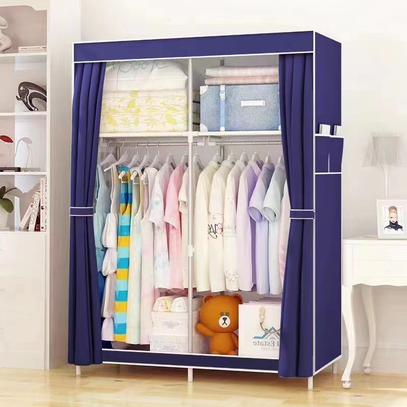 Kaisa MALL Wardrobe Simple Cloth Wardrobe Home Bedroom Clothes Hanging ...