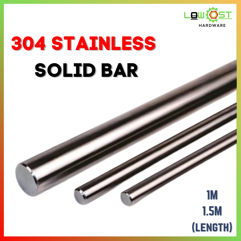 Solid Round Shafting 304 Stainless Steel | Lazada PH