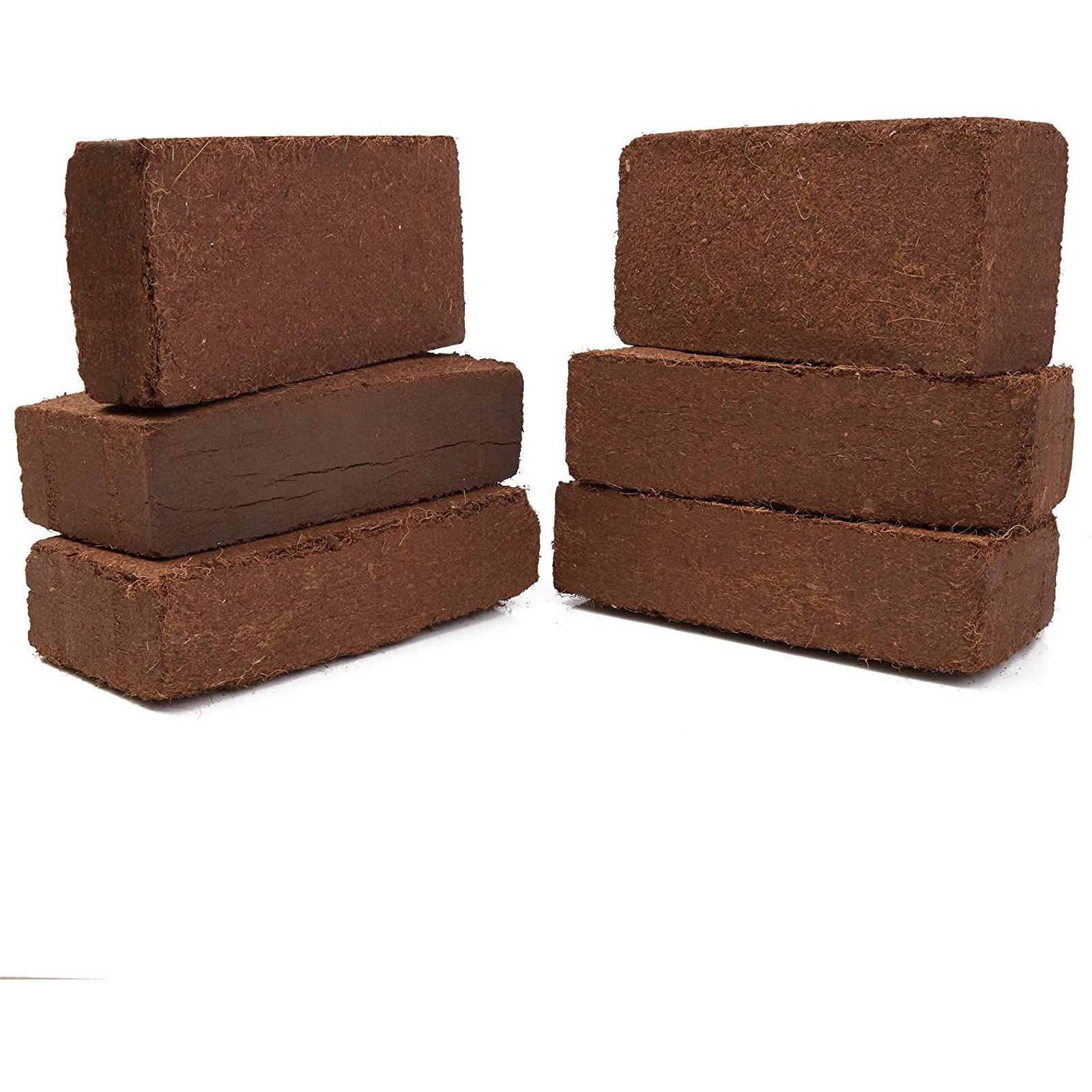 M&A Organic Coconut Peat Brick Natural Coconut Dust 1/3/6pcs Planting ...