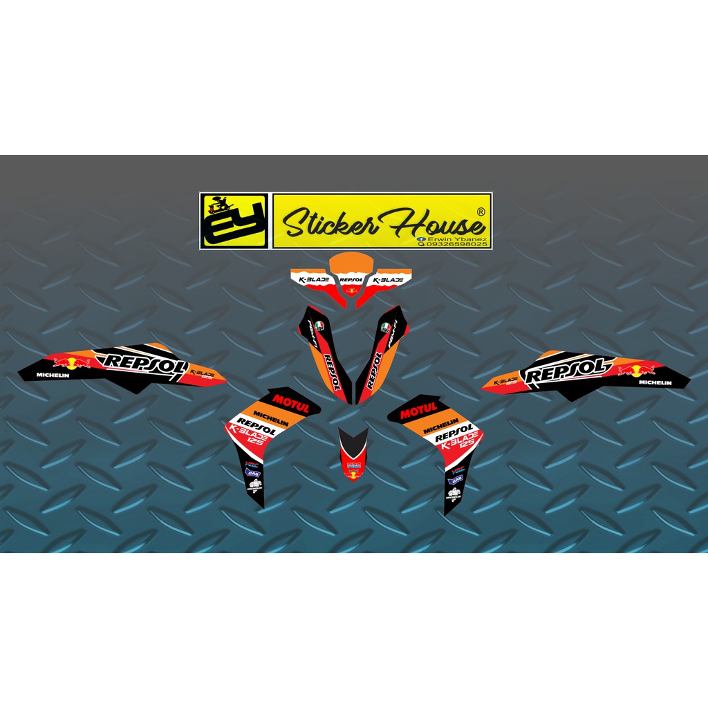 Keeway K Blade 125 Decals Laminated | Lazada PH