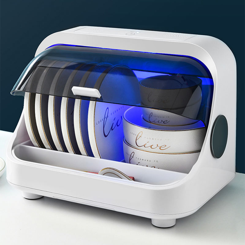 Disinfection cabinet household dish rack drain bowl rack UV drain bowl ...