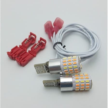 🇵🇭 T15 double contact LED Park / Signal Light dual mode DRL T15 | Lazada PH