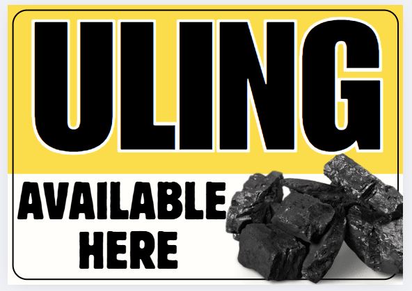 Uling Charcoal Available Here Sari Sari Store Sign - Laminated Signage ...