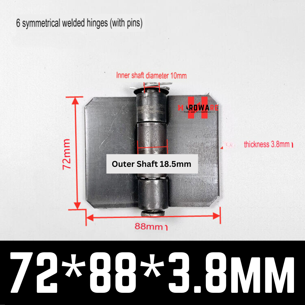 Welding Hinge Heavy Duty for big gate Truck Tank Hinges Bisagra ...