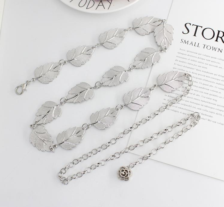 Siamese Metal leaf chain belt | Lazada PH
