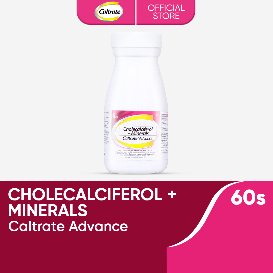 Caltrate Advance Cholecalciferol + Minerals to Support Strong Bones ...
