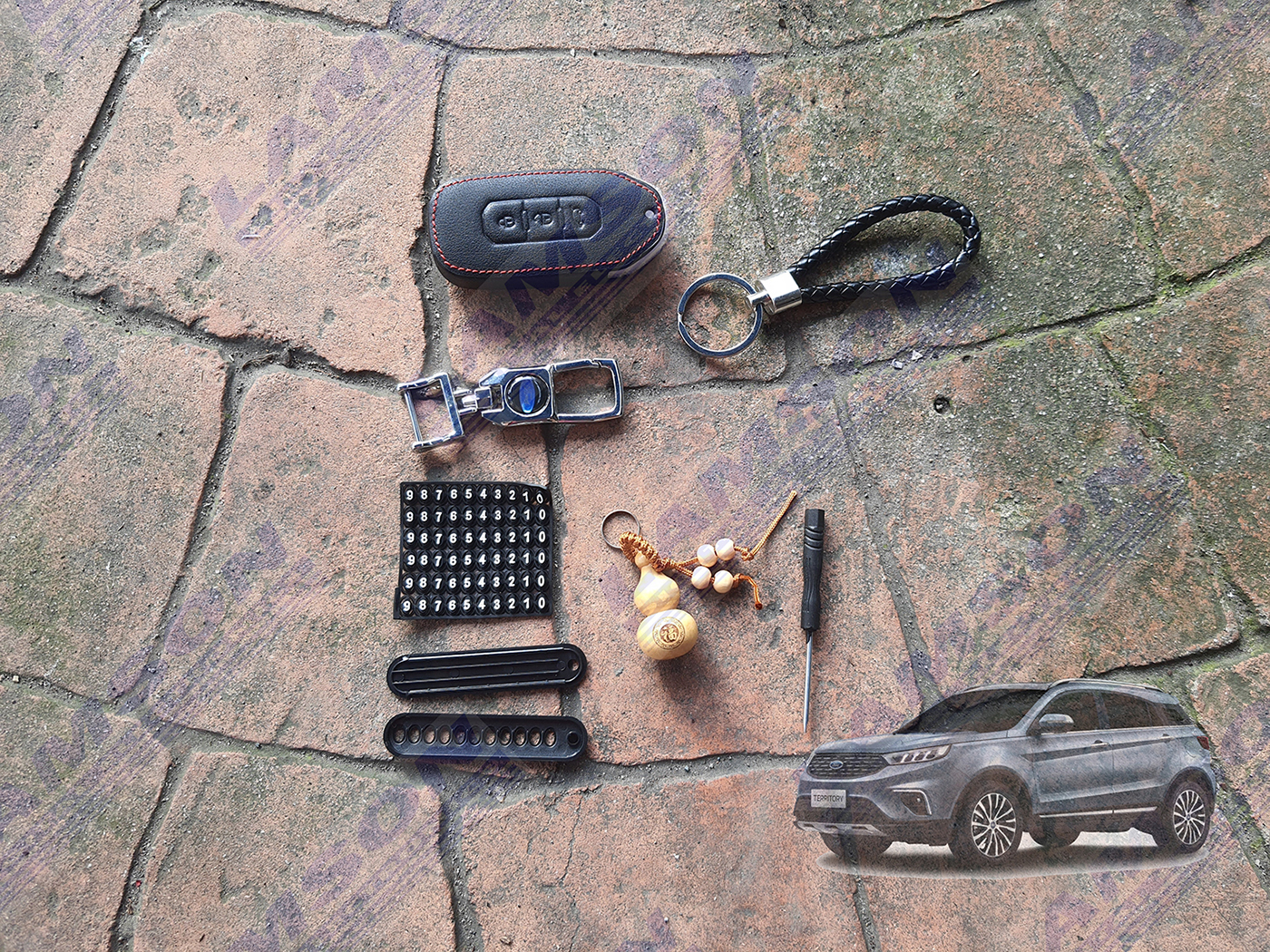 Ford Territory 2020 - 2023 Leather Key Cover | Lazada PH