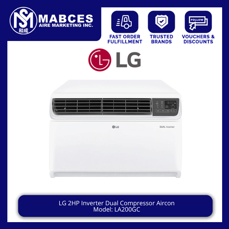 LG 2HP Inverter Dual Compressor Aircon LA200GC | Lazada PH