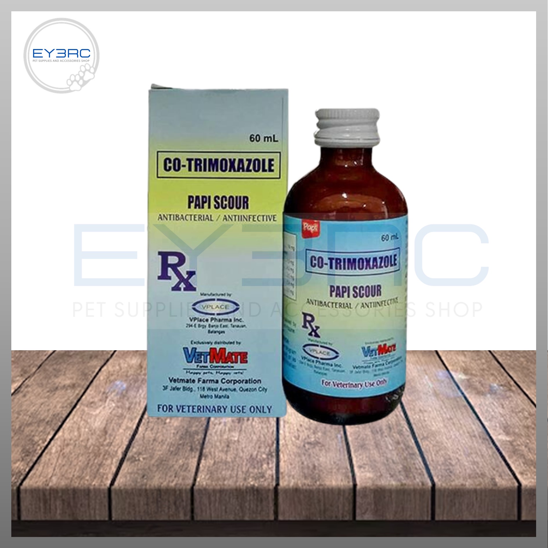 Papi Scour Anti – Bacterial and Anti – Infective Co – Trimoxazole 60mL ...