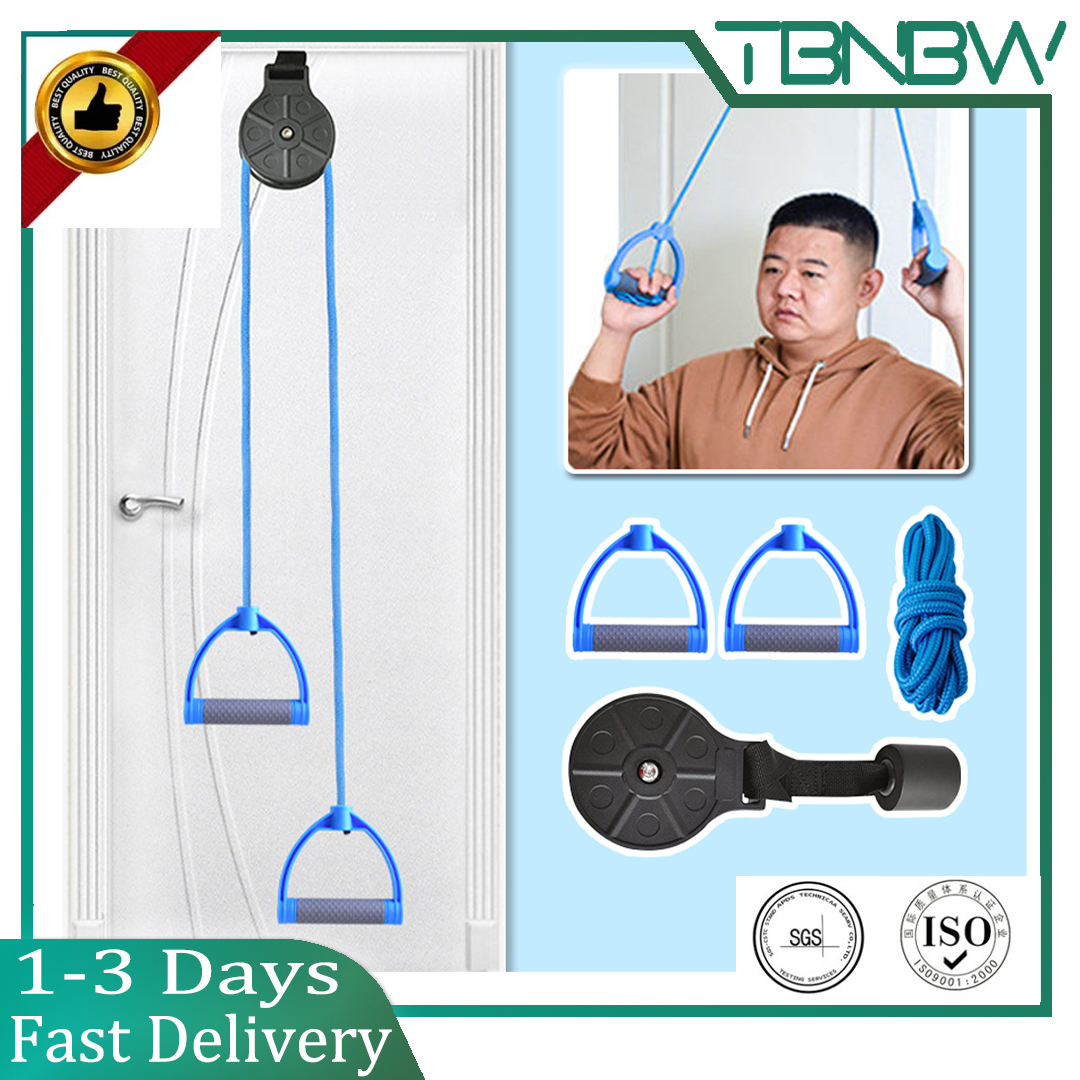 Shoulder Therapy Exercise Pulley System Arm Rehabilitation Over Door ...