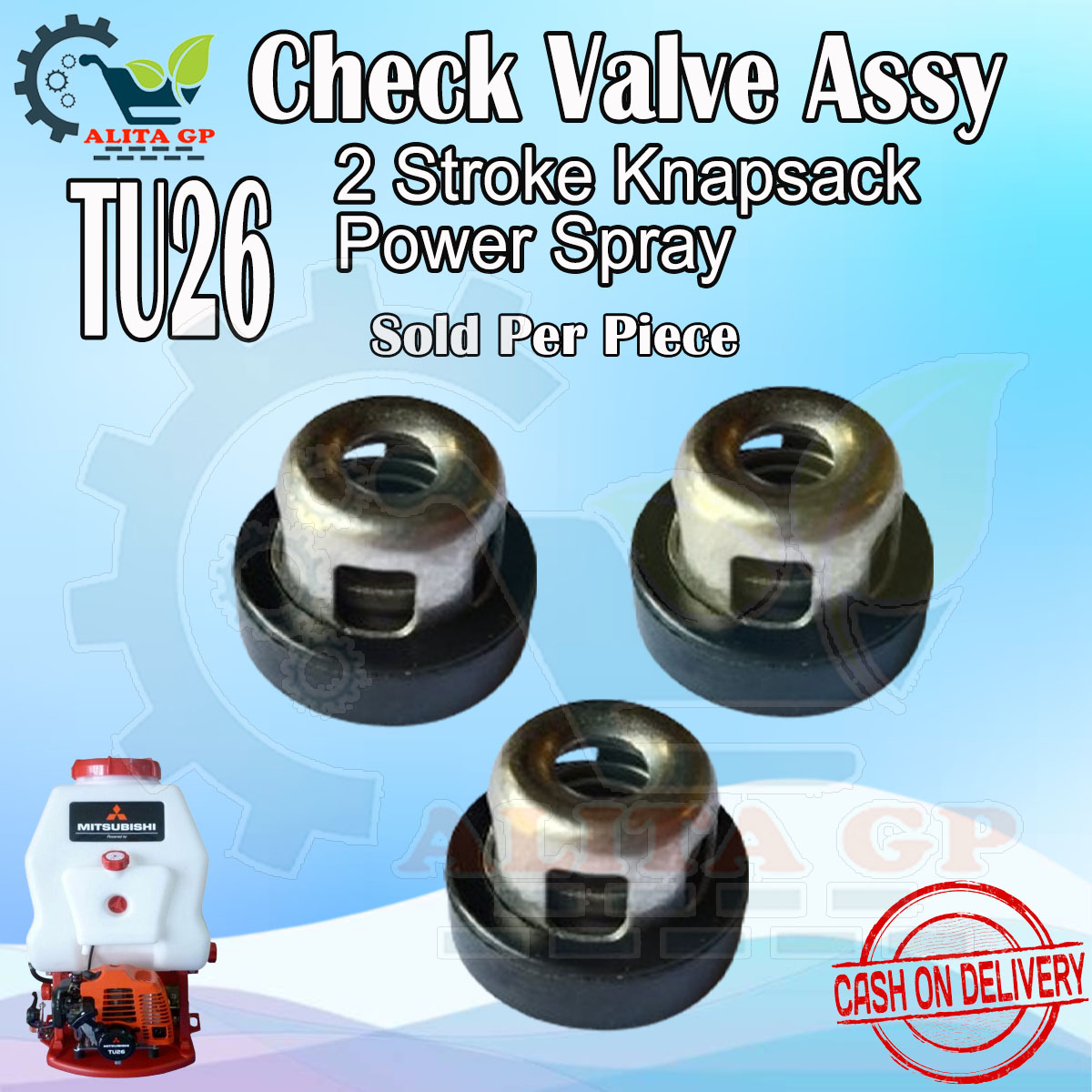 Check Valve Assy TU26 787 2 Stroke Knapsack Power Spray Gasoline Engine ...