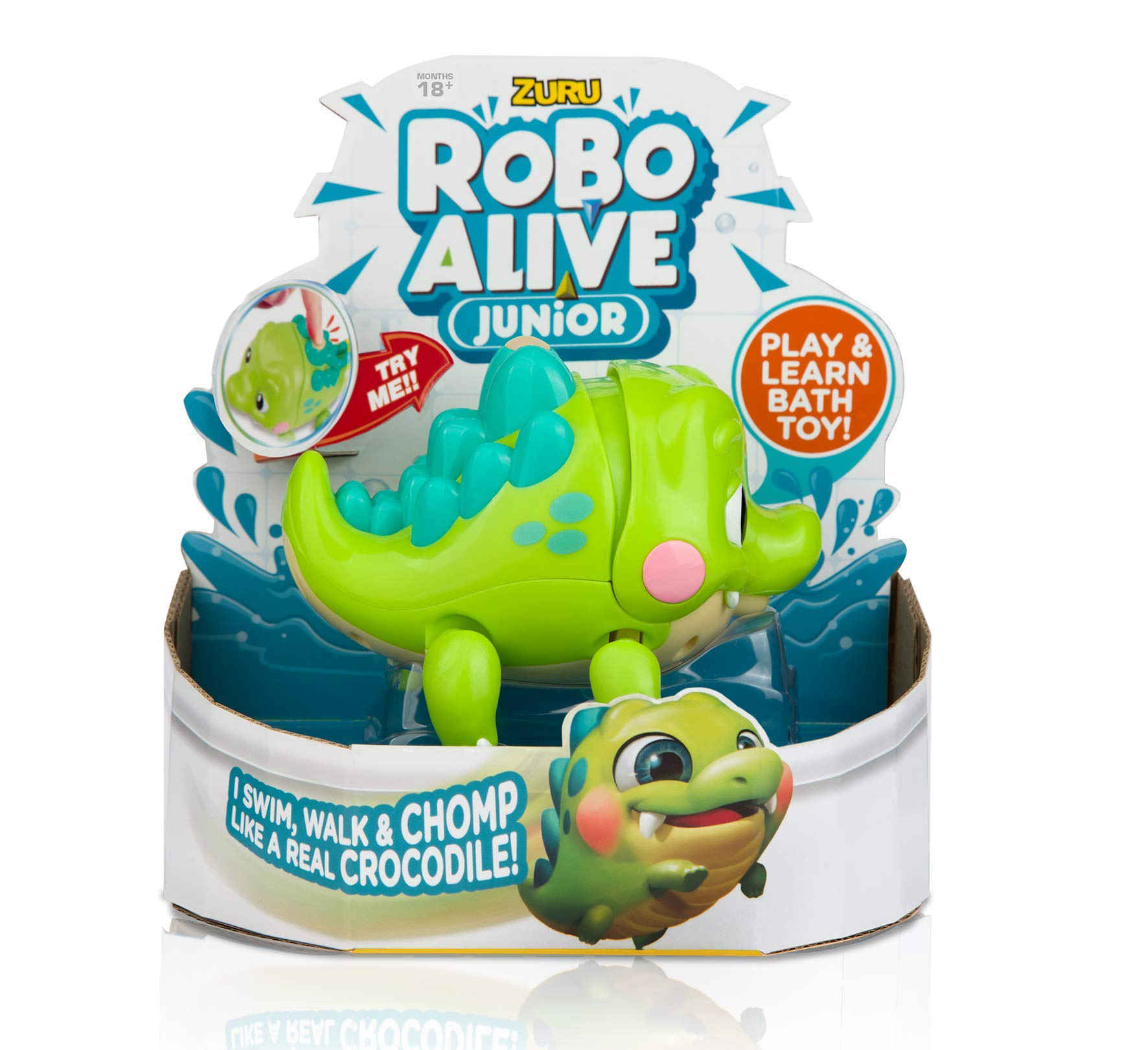 Robo Alive Junior Little Fish Battery-Powered Baby Fish Bath Toy by ...