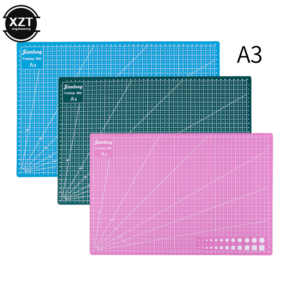A3 A4 A5 Cutting Mat PVC Cut Pad Patchwork Tools Manual Cutting Board Double-sided Self-healing ...